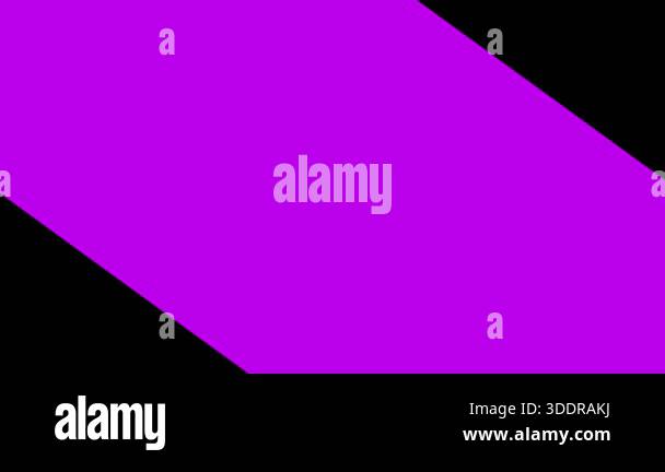 Abstract geometric shape transition animation with vibrant magenta ...