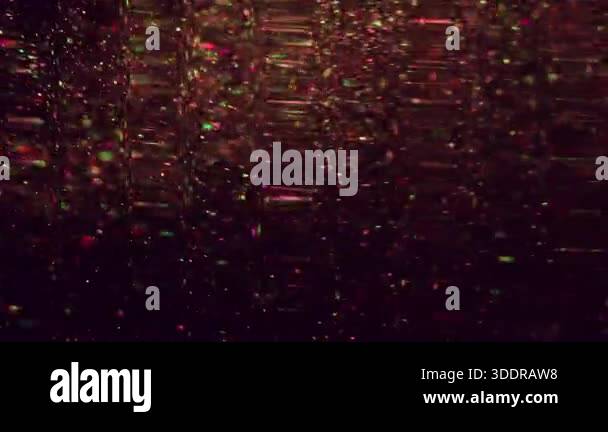 Blur circles. Glitter light. Defocused yellow golden color optical ...