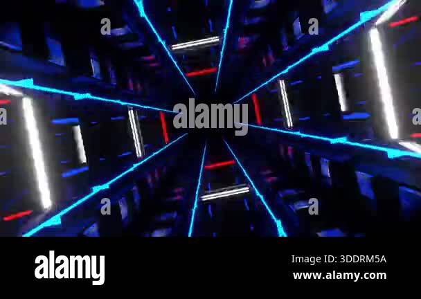 Exciting VJ loop on an abstract background with smooth flowing images ...