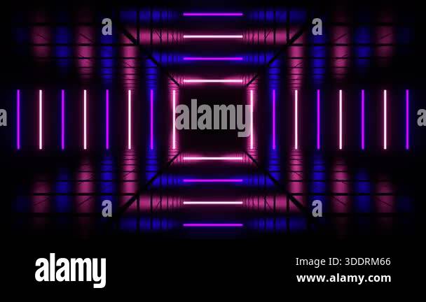 Exciting VJ loop on an abstract background with smooth flowing images ...