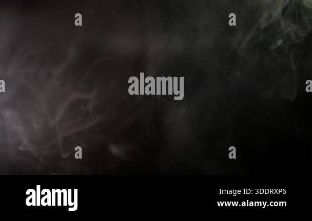 Dark Fog Smoke Background with Soft Swirls and Copy Space Stock Video ...