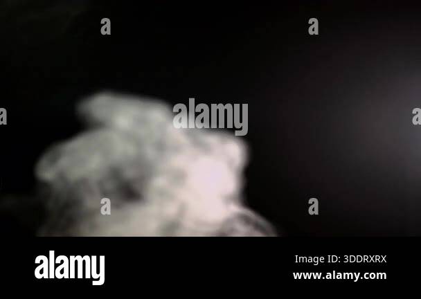 Dark Fog Smoke Background with Soft Swirls and Copy Space Stock Video ...