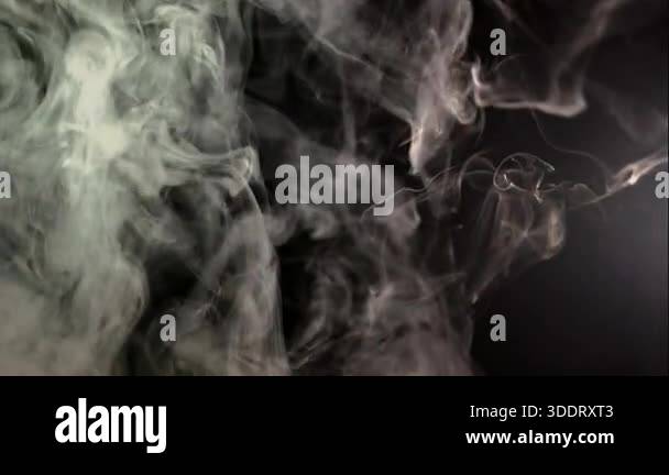 Dark Fog Smoke Background with Soft Swirls and Copy Space Stock Video ...