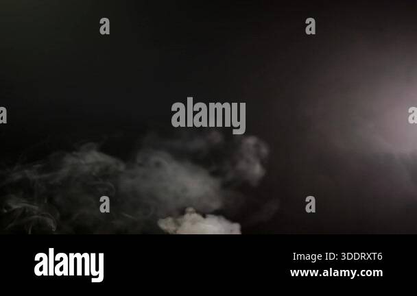 Dark Fog Smoke Background with Soft Swirls and Copy Space Stock Video ...