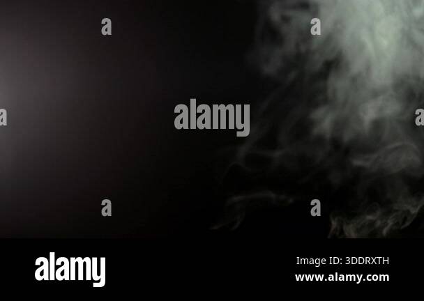 Dark Fog Smoke Background with Soft Swirls and Copy Space Stock Video ...