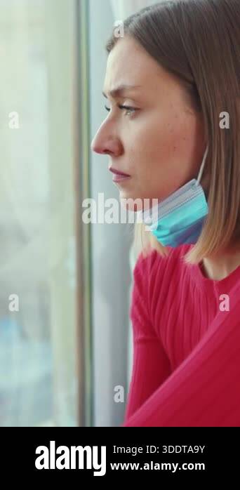 Gazing woman wearing mask Stock Videos & Footage - HD and 4K Video ...
