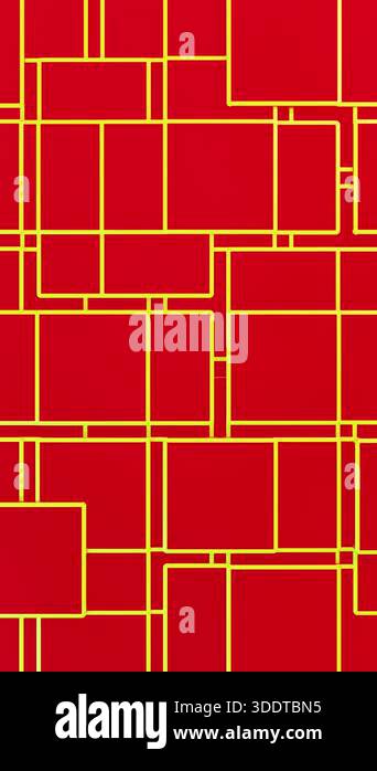 Abstract seamless looped geometric background. Transformation of ...