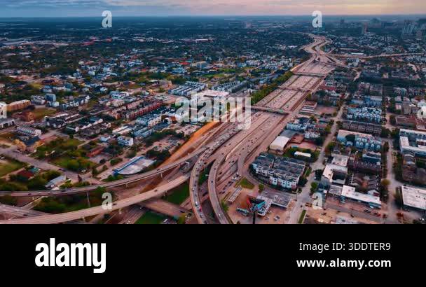 Transport moving by the trestles and highways in the traffic system of ...