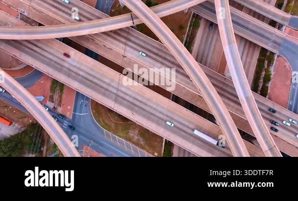 Descend over the multi-lane highways and trestles above them. Lively ...