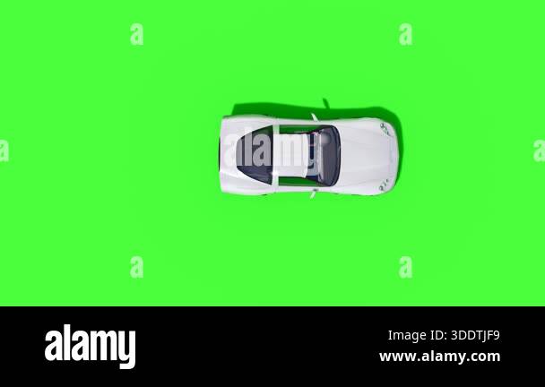 Green Screen Car Animation Vehicle Motion Stock Video Footage - Alamy