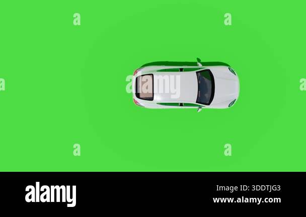 Green Screen Car Animation Vehicle Motion Stock Video Footage - Alamy