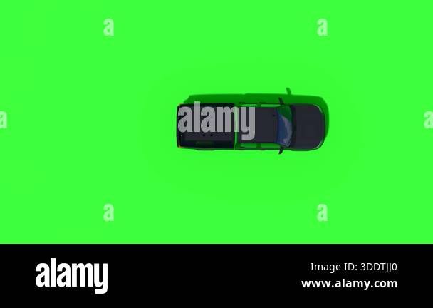 Green Screen Car Animation Vehicle Motion Stock Video Footage - Alamy