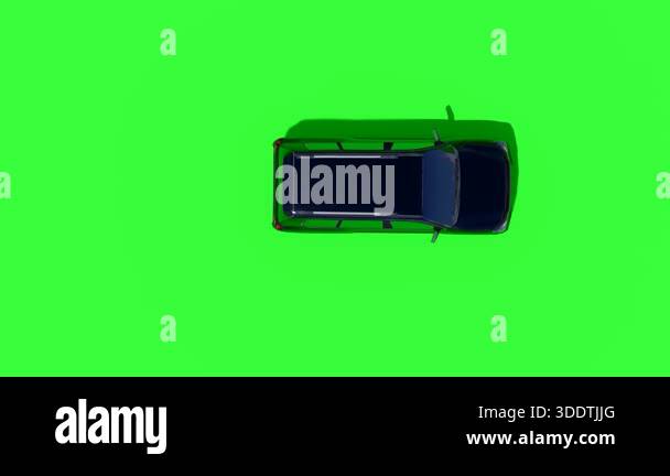 Green Screen Car Animation Vehicle Motion Stock Video Footage - Alamy