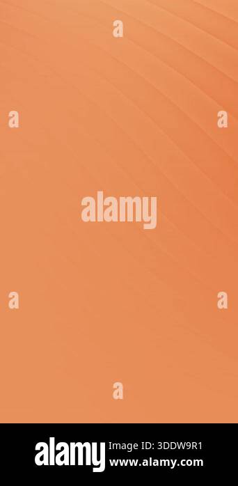 Vertical warm orange background featuring fine, subtle curved diagonal ...