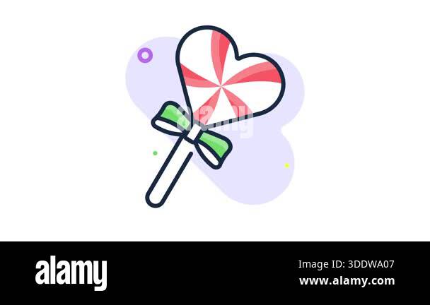 Premium flat outline style animated icon of shooting star, ready to use ...