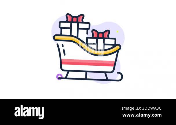 Take a look at this amazing flat outline style animated icon of bible ...