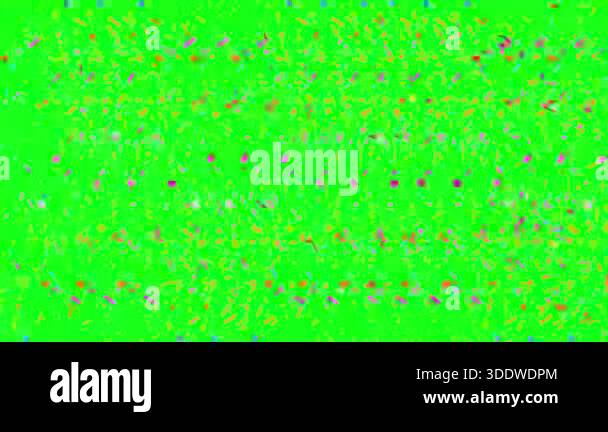 green screen (chroma key) cheerful Confetti Celebration, Colorful party ...