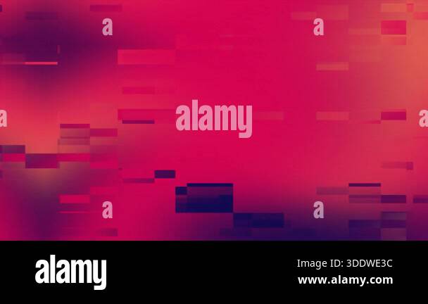 Glitch pixel gradient abstract blocks, vibrant digital distortion ...
