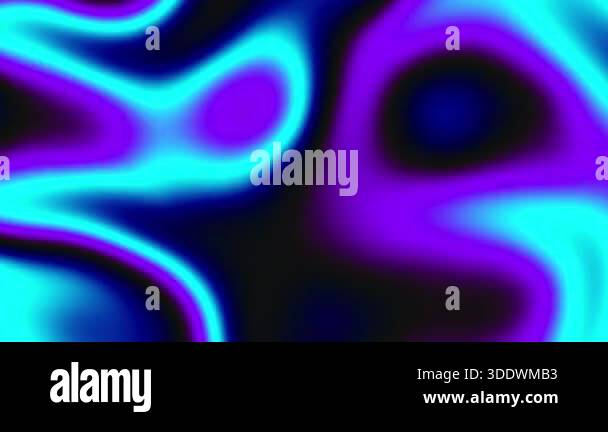 Blue and purple smooth gradient loop background blurred dark light ...