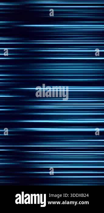 Teal Horizontal Lines Flowing Like Data Ribbon Across Dark Field, Sleek ...