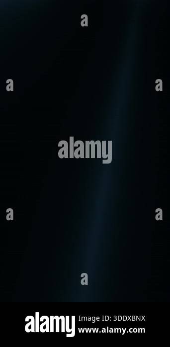 Deep Blue Vertical Ribbon Light Across Dark Background, Subtle Shimmer ...