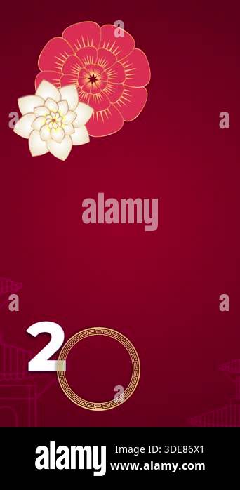 Chinese New Year 2026 Greeting Card Animation for Year of the Horse ...