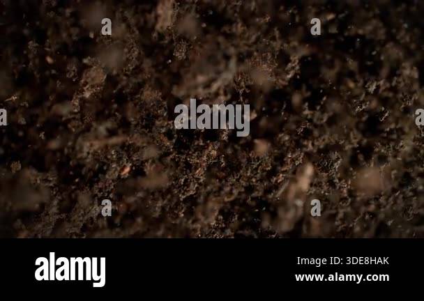 Super Slow Motion Shot of Exploding Substrate Towards Camera at 1000fps ...