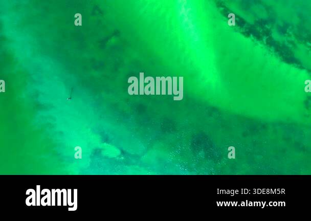6k aerial video Florida Keys reef ocean Stock Video Footage - Alamy