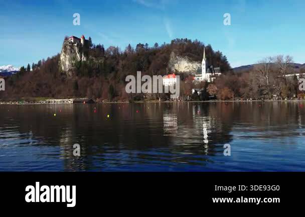 Peaceful Lake Bled and Bled Island Featuring the Assumption of Mary ...