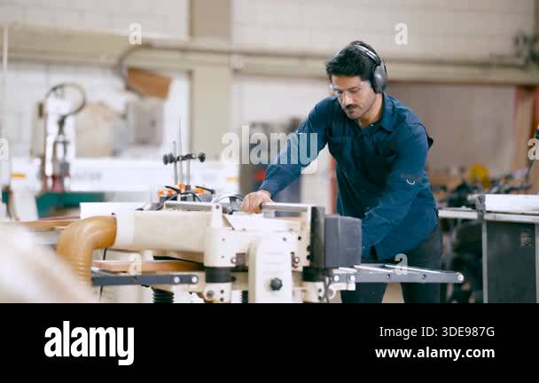 Skilled male industrial worker Stock Videos & Footage - HD and 4K Video ...