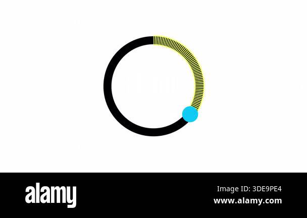 Modern bright Countdown Timer Animation, Number Countdown from three to ...