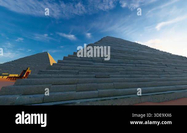Aerial photography of the Egyptian pyramids, relics of world ...