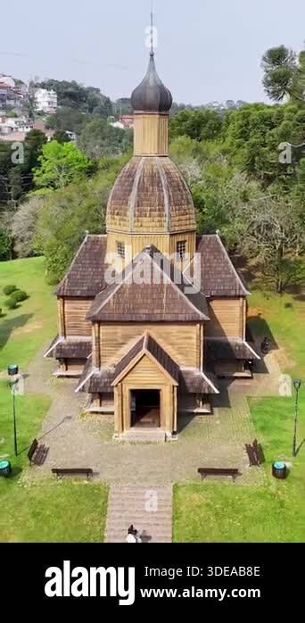 Curitiba Brazil. Ukrainian Memorial At Curitiba In Parana Brazil. State ...