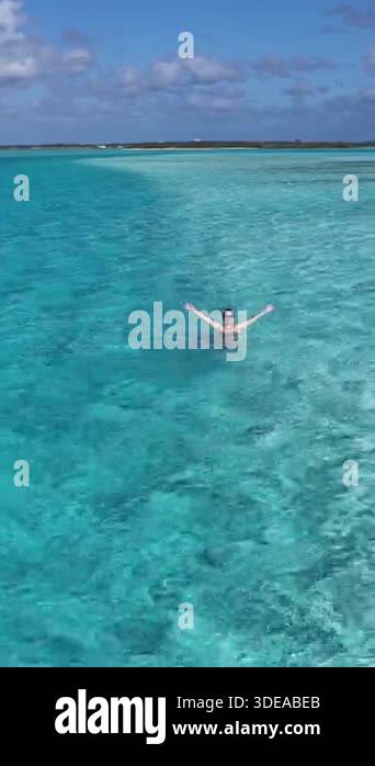 Exuma Skyline At Exuma In Black Point Bahamas. Caribbean Skyline. Beach ...