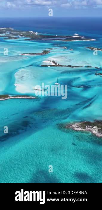 Exuma Skyline At Exuma Islands In Black Point Bahamas. Stunning ...