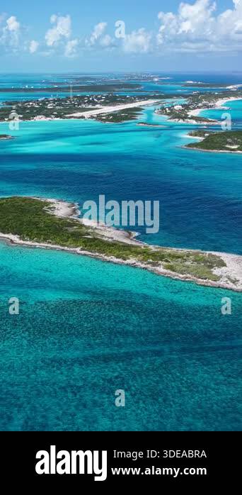 Staniel Cay At Exuma Islands In Black Point Bahamas. Beach Landscape ...