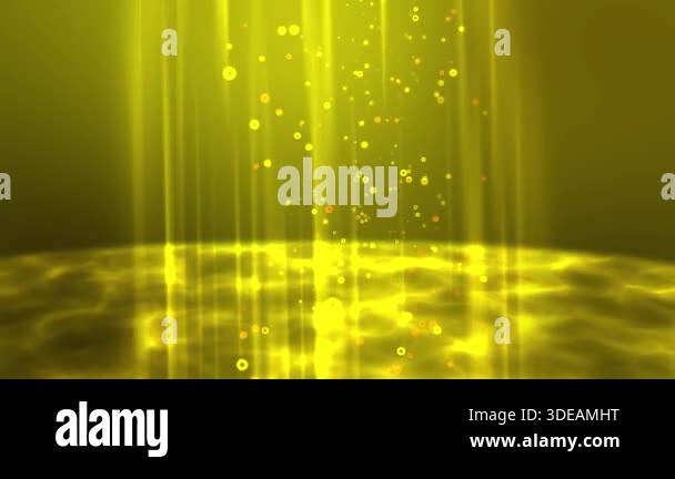 Golden Particle background With Ray Animation Motion Design Stock Video ...