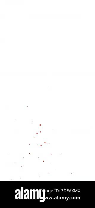 Blood Down Up Splashes in Super Slow Motion. Isolated on White ...