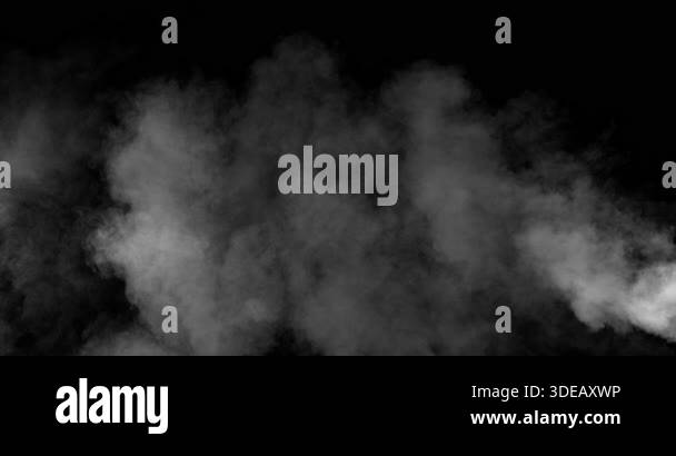 Super slow motion smoke spreading, captured at 500 fps with a high ...