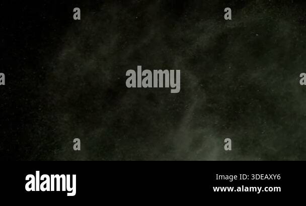 Super slow motion sandstorm and dust blizzard effect with airborne sand ...