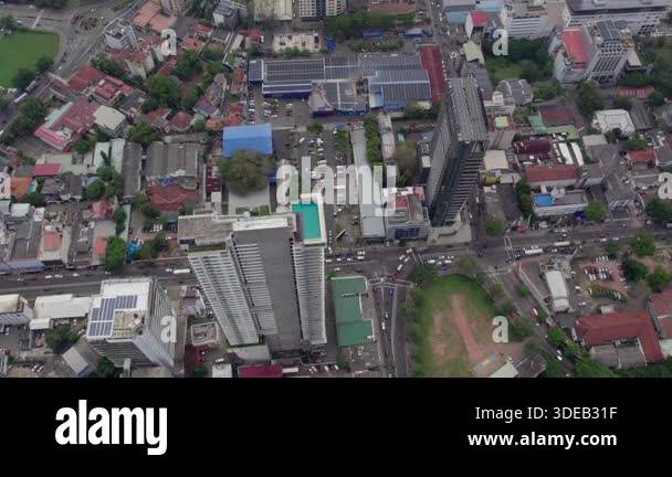 Colombo city, the capital of Sri Lanka, drone footage. High quality 4k ...