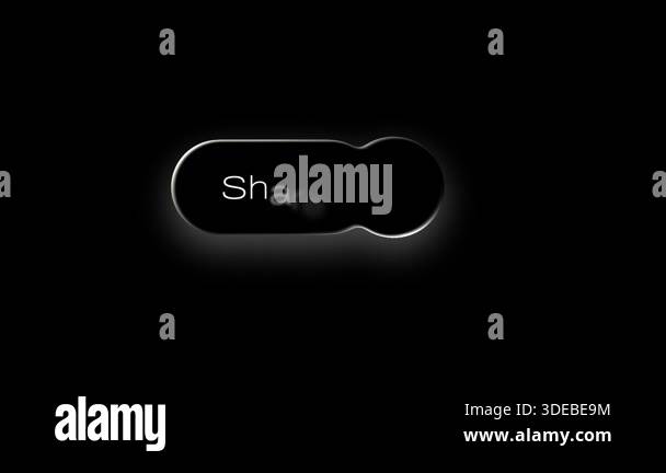 Share Button 4K Liquid Glass Animation with Alpha Channel for YouTube ...