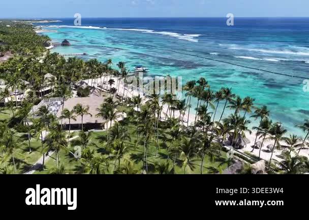 Punta Cana Skyline At Punta Cana In La Altagracia Dominican Republic ...