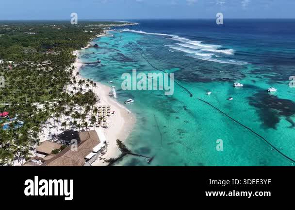 Punta Cana Skyline At Punta Cana In La Altagracia Dominican Republic ...
