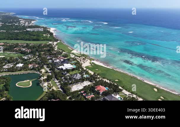 Punta Cana Skyline At Punta Cana In La Altagracia Dominican Republic ...