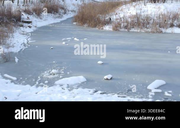Texture ice edge pond Stock Videos & Footage - HD and 4K Video Clips ...