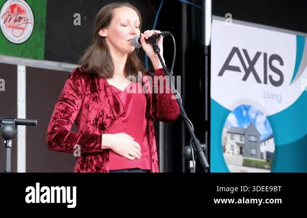 DUNGLOE, COUNTY DONEGAL, IRELAND - JULY 31 2025 : Theresa Kavanagh ...