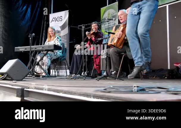 DUNGLOE, COUNTY DONEGAL, IRELAND - JULY 31 2025 : Theresa Kavanagh ...