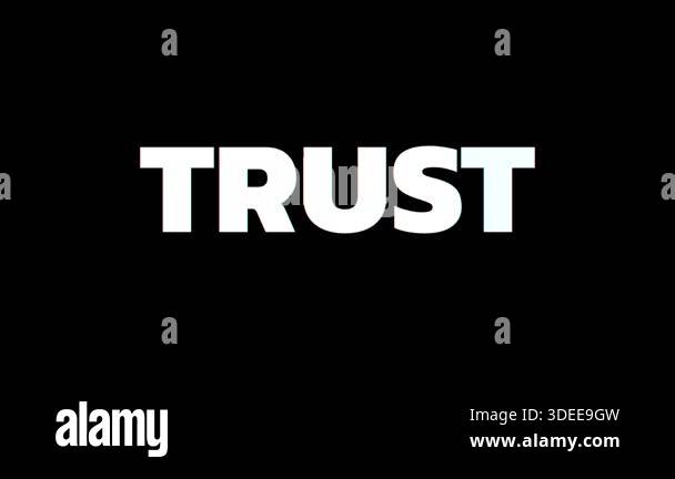 Trust Symbol, Business Theme, RGB Dynamic Effect, Kinetic Typography ...