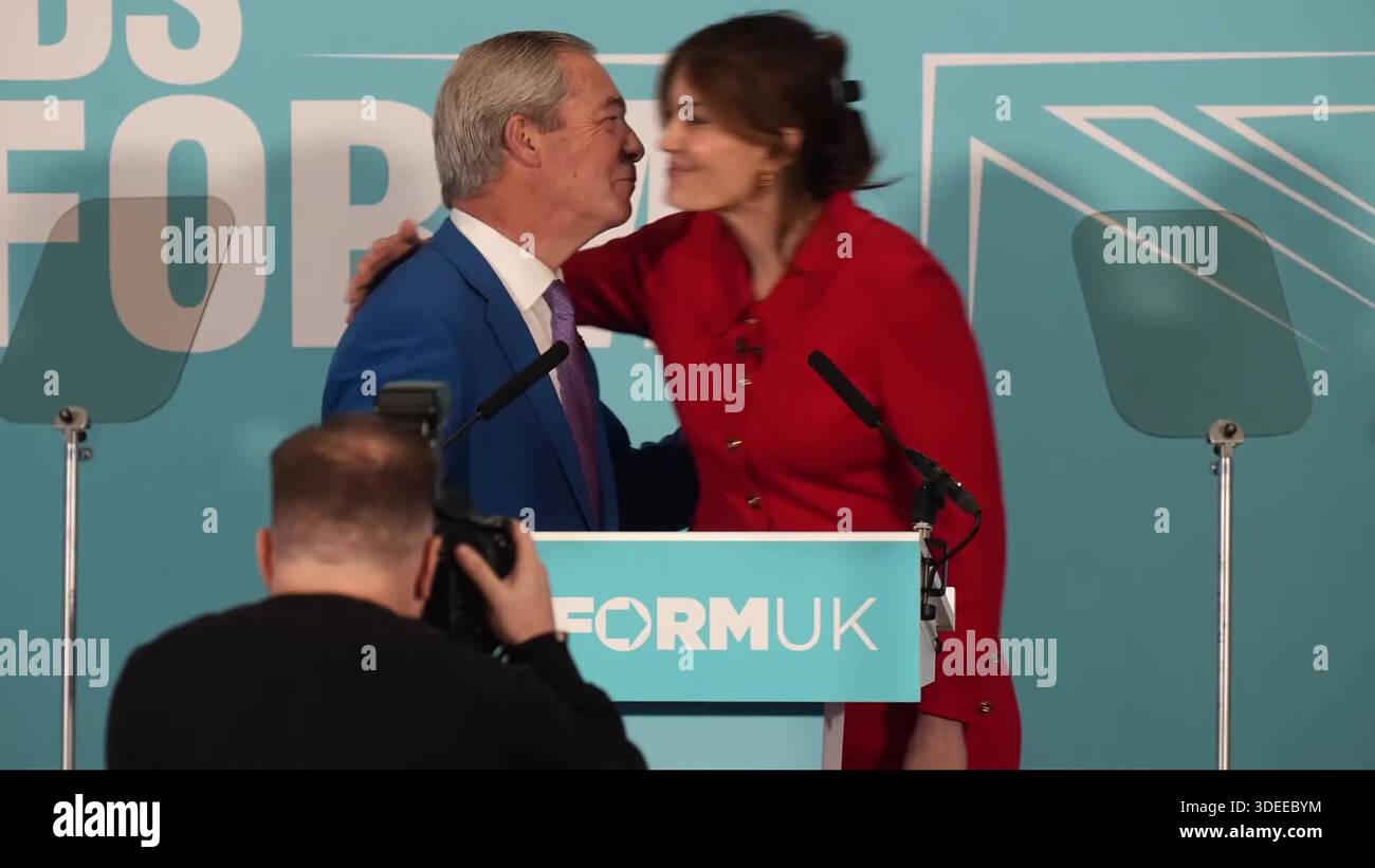 Farage announces Laila Cunningham as Reform candidate for London mayor ...